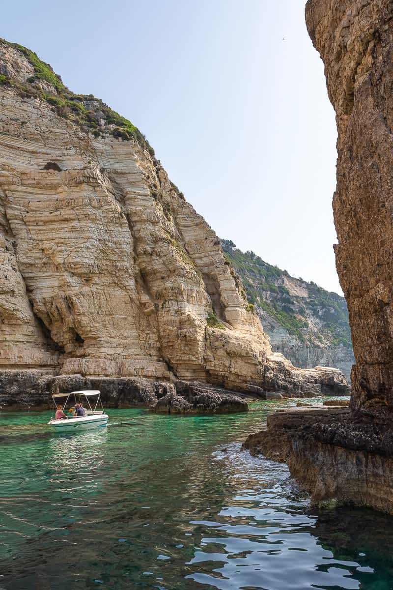 The Greek Islands Paxos and Antipaxos: A Day Trip from Corfu